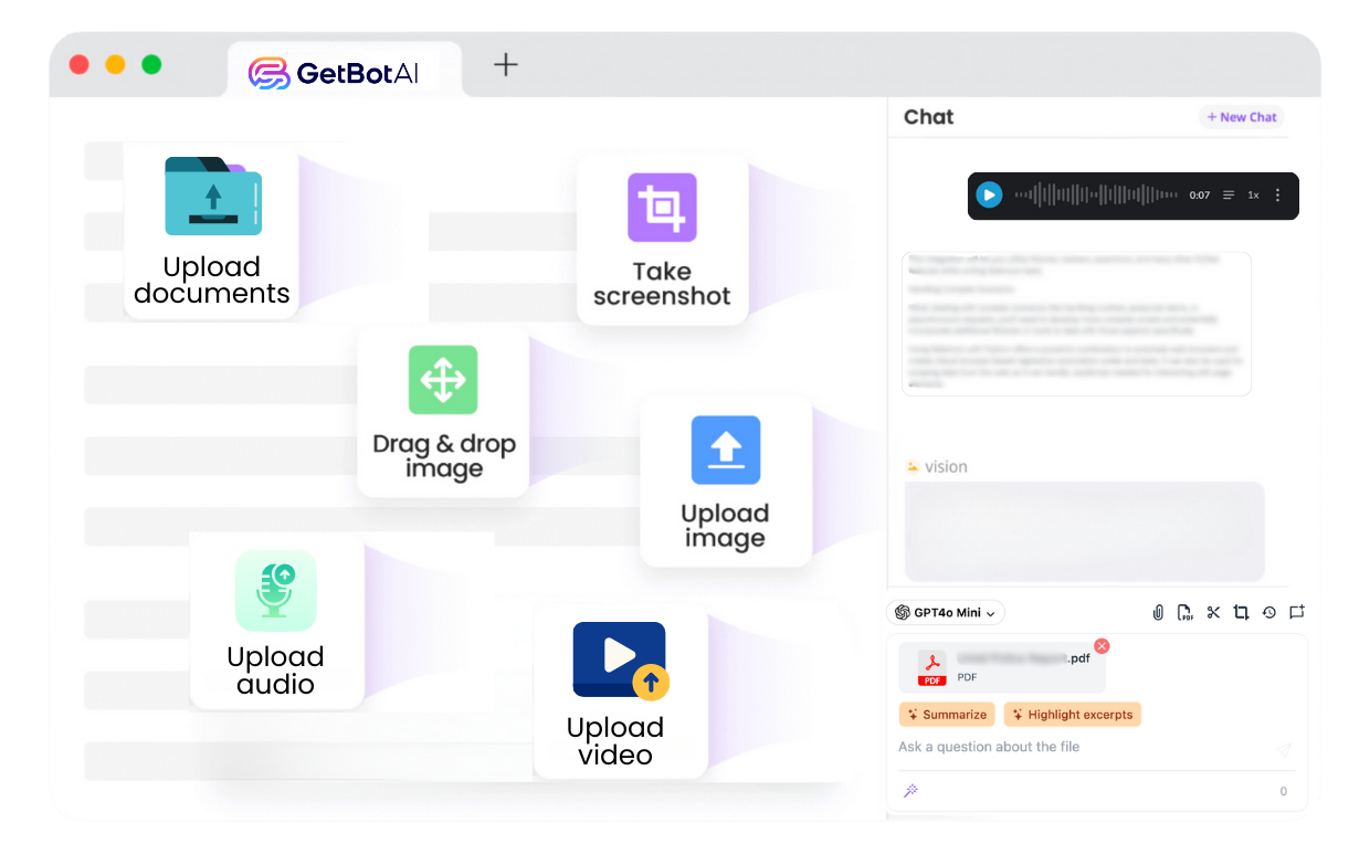 GetBot: ChatGPT Sidebar + GPT-4.1, Claude 3.5, Gemini 2.5 & AI Tools